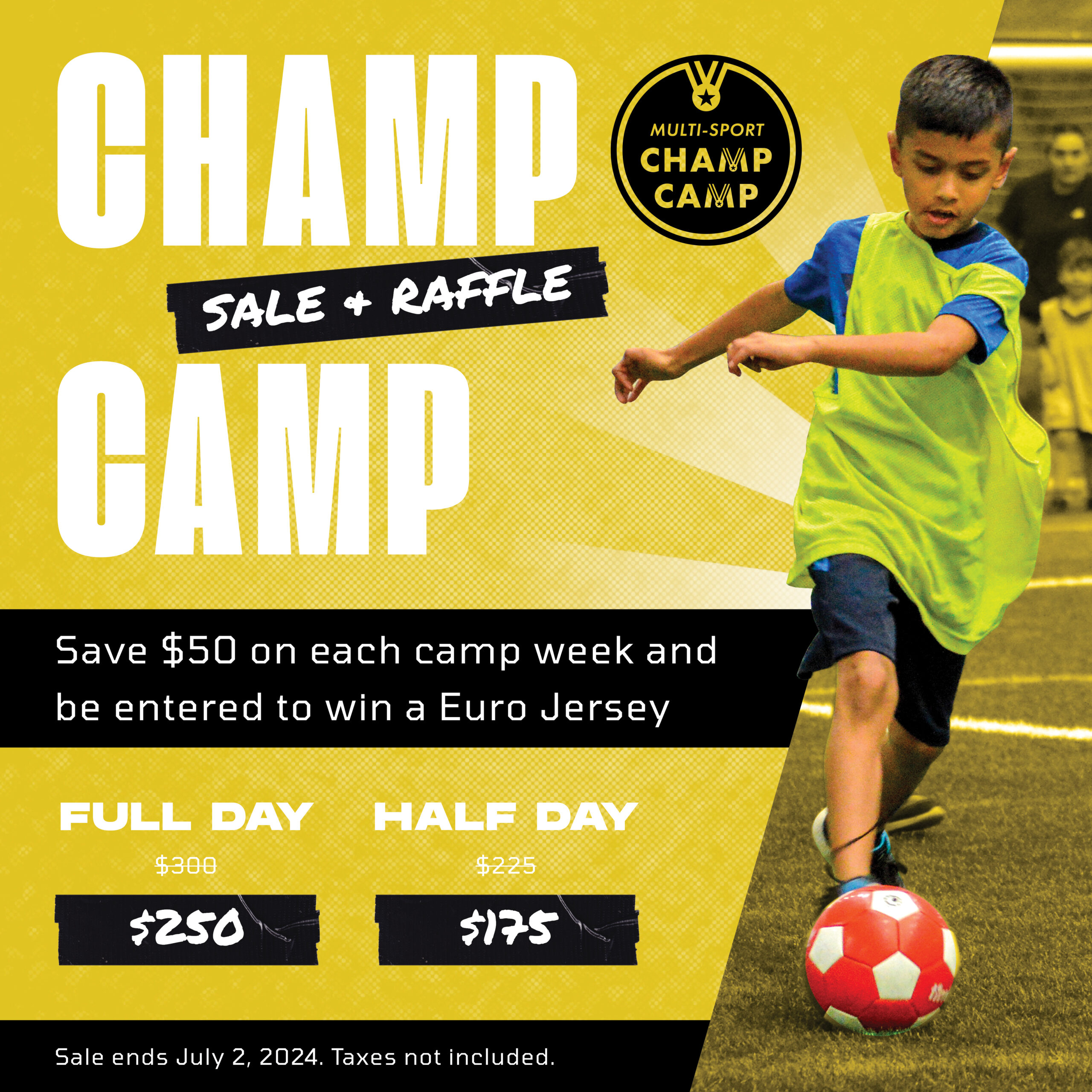 Summer Champ Camp – Markham Sports Dome